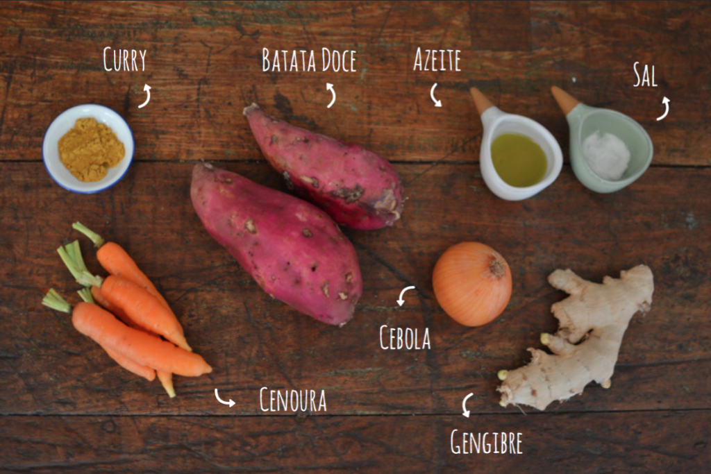 Receita: sopa de batata doce com cenoura e gengibre - Blog da Ge Receita: sopa de batata doce com cenoura e gengibre - Blog da Ge